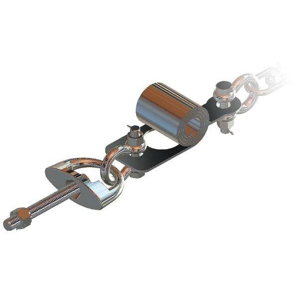 Miller SkyGrip Horizontal Lifeline Kit, 60 ft Length, 310 lb Weight ...