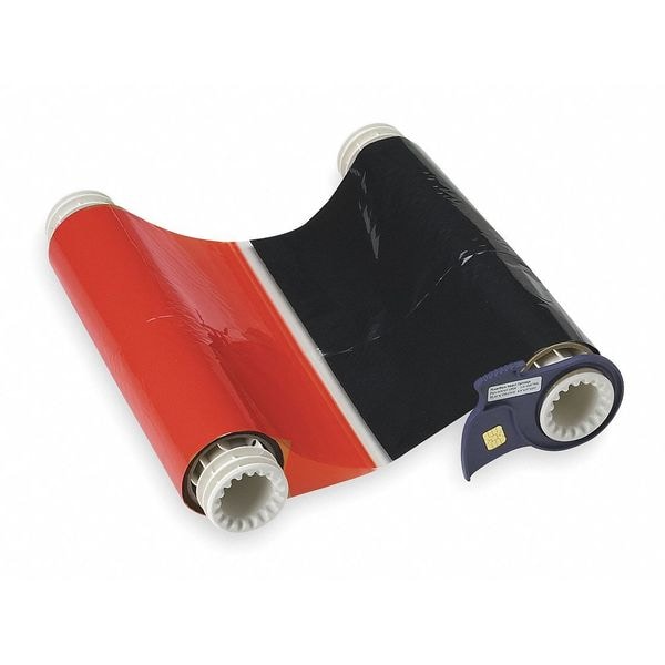 Brady Ribbon Cartridge, Black/Red, 8-3/4 In. W 13520 | Zoro