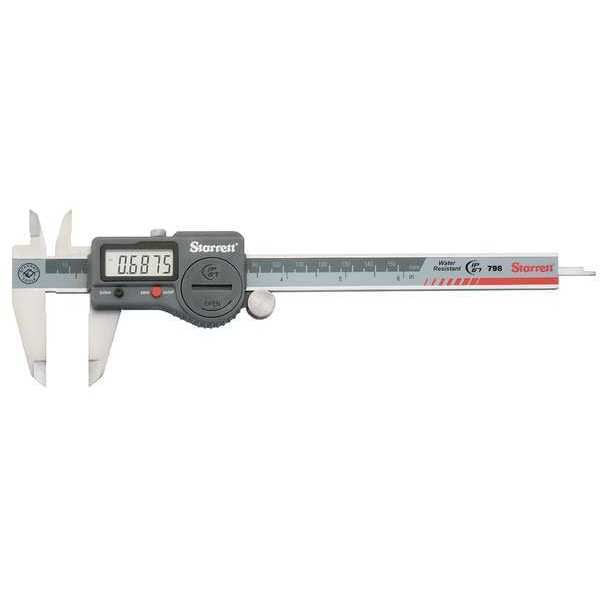 Starrett Electronic Digital Caliper, 0 to 6 In 798B-6/150 | Zoro