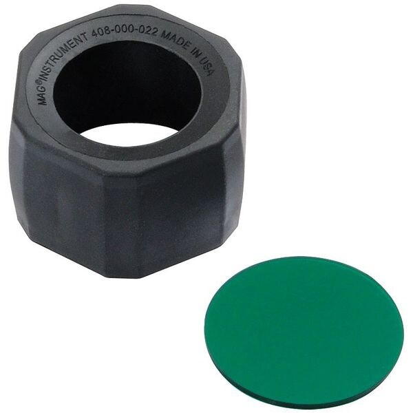 Maglite Lens and Holder, Green, F/AA Mini Mag-Lite 108-000-871 | Zoro
