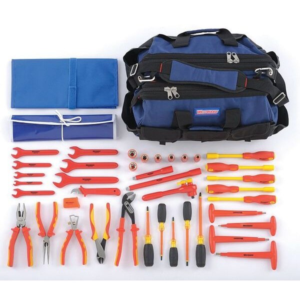 Westward Insulated Tool Set, 40 pc. 5UFT8 | Zoro