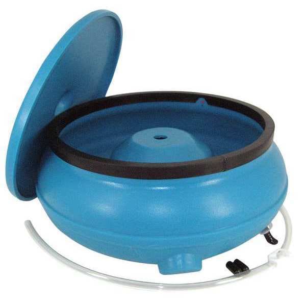 Raytech Vibratory Tumbler Bowl and Lid, 17In Dia. 23-032 | Zoro