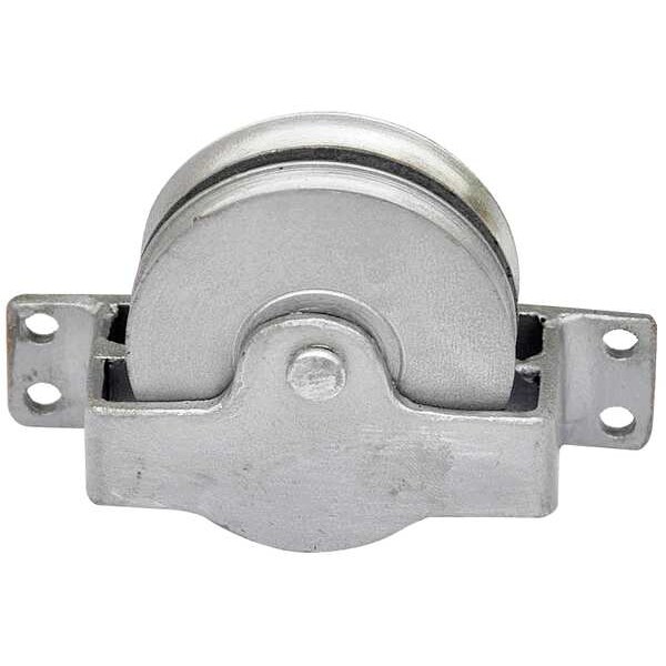 Zoro Select Pulley Block, Wire Rope, 1/4" Max Cable Size, 660 lb. Max ...