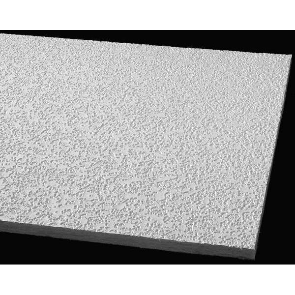 Armstrong Random Fissured Ceiling Tile, 24 in W x 48 in L, Square Lay ...