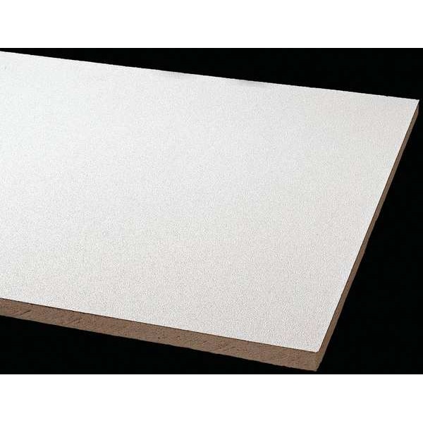 Armstrong Clean Room Ceiling Tile, 24 in W x 48 in L, Square Lay-In, 15 ...