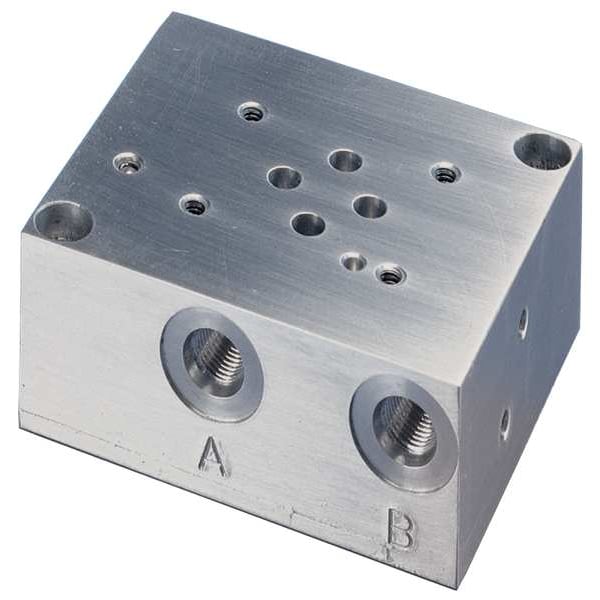 Enerpac Valve Manifold, D03 Single Station, #4 SAE MB1 | Zoro