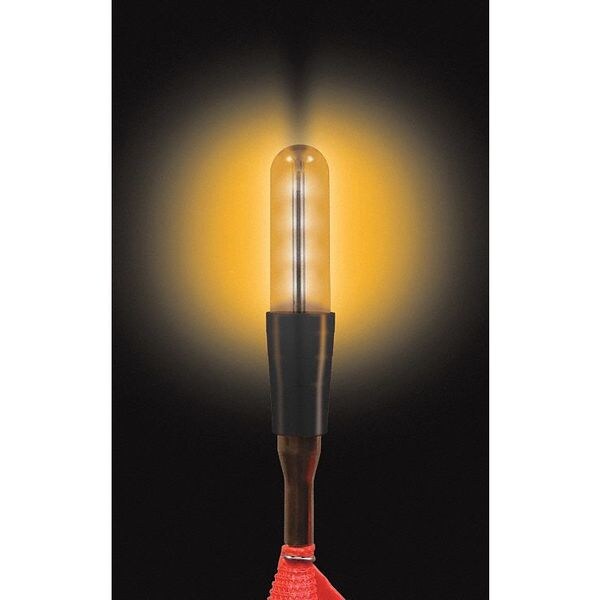 Checkers Flashing LED Light, For Warn Whip, Amber FSRKT-6AF | Zoro