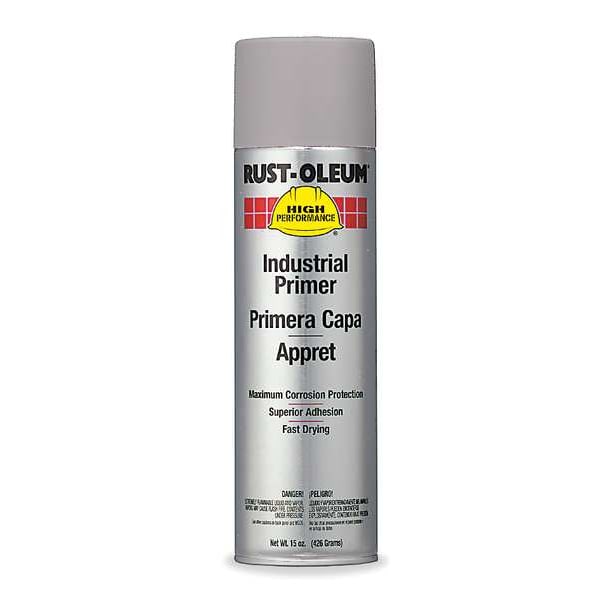 Rust-Oleum Rust Preventative Spray Primer . Gray, 15 oz, Aerosol Can ...