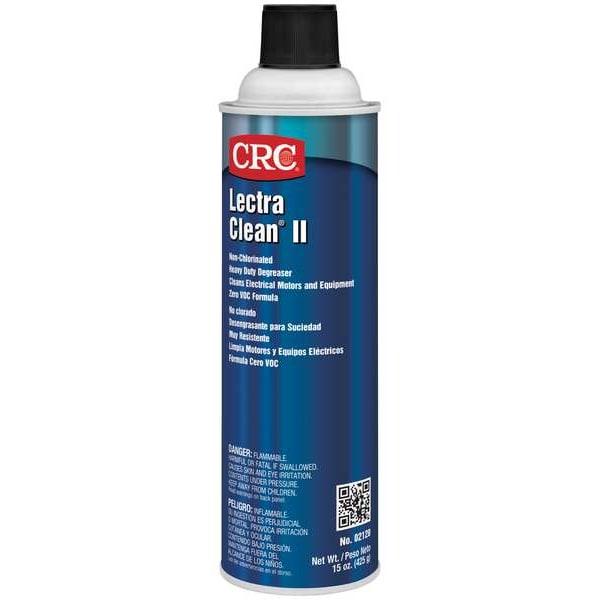 Crc Lectra Clean II Non-Chlorinated Degreaser, 20 oz Aerosol Spray Can ...