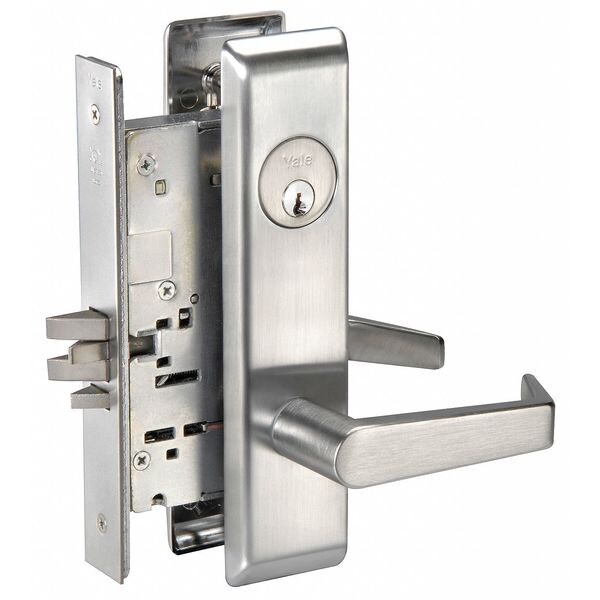 Yale Mortise Lockset, Lever, Storeroom ZAUCN8805FL x 626 | Zoro