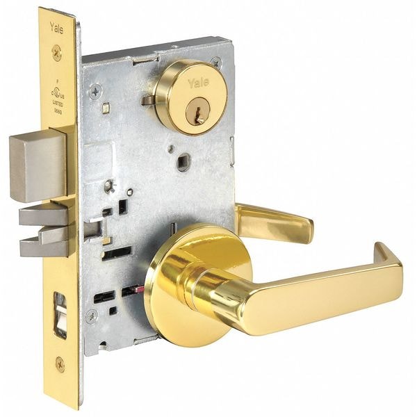 Assa Abloy Accentra Mortise Lockset, Entrance, w/Deadbolt AUR8867FL X ...