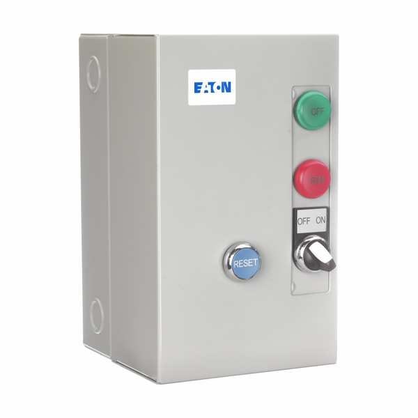 Eaton Nonreversing IEC Magnetic Motor Starter, 1 NEMA Rating, 24V AC, 3 ...
