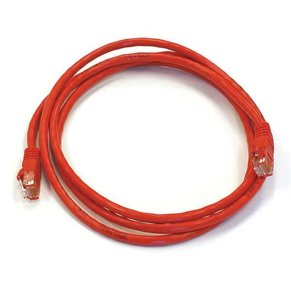 Monoprice Ethernet Cable, Cat 6, Red, 5 ft. 3432 | Zoro