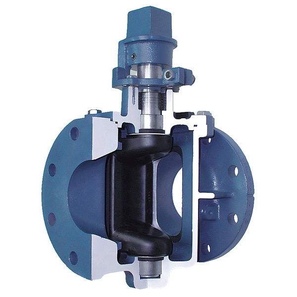 Val-Matic Plug Valve, 4 In, Nut Operated, CI 5804RN | Zoro