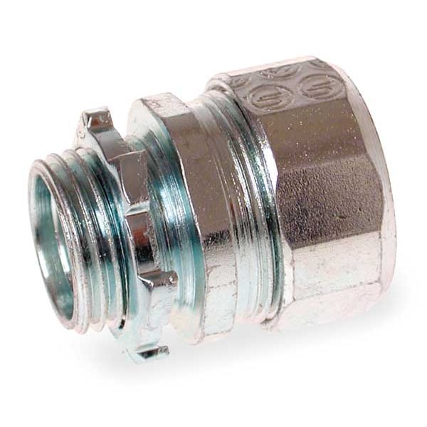 Zoro Select Connector, Threadless, 1 1/2 In 3LP69 | Zoro