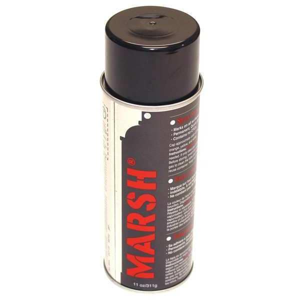 Marsh Stencil Ink, Black, Container Size: 11 oz 30395 | Zoro