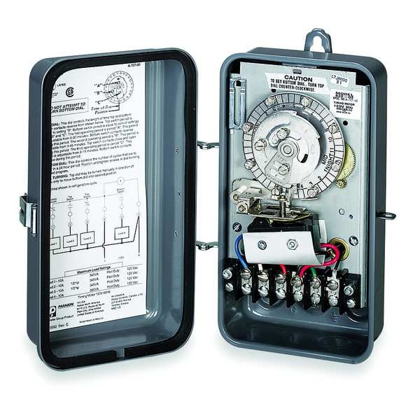 Paragon Defrost Timer,120V,2 NO,2NC Switches (632-00) | Zoro
