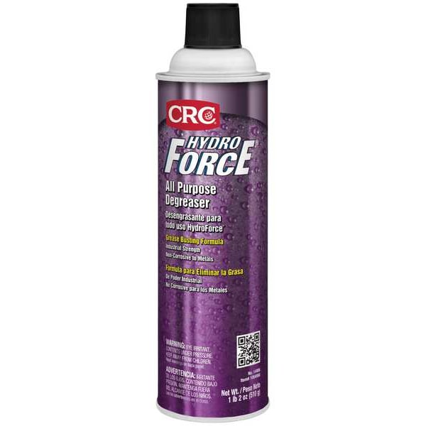 Crc Hydro Force All Purpose Degreaser, 20 oz Aerosol Spray Can, Ready ...