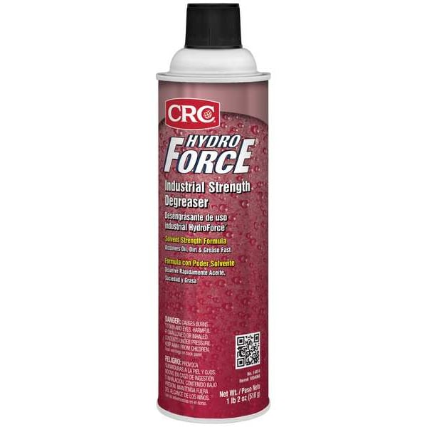 Crc Hydro Force Industrial Strength Cleaner/Degreaser, Aerosol Spray ...