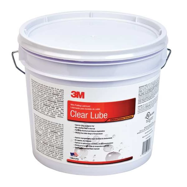 3M 1 gal. Chain, Cable, and Wire Rope Lubricant Bucket Clear WLC-1 | Zoro