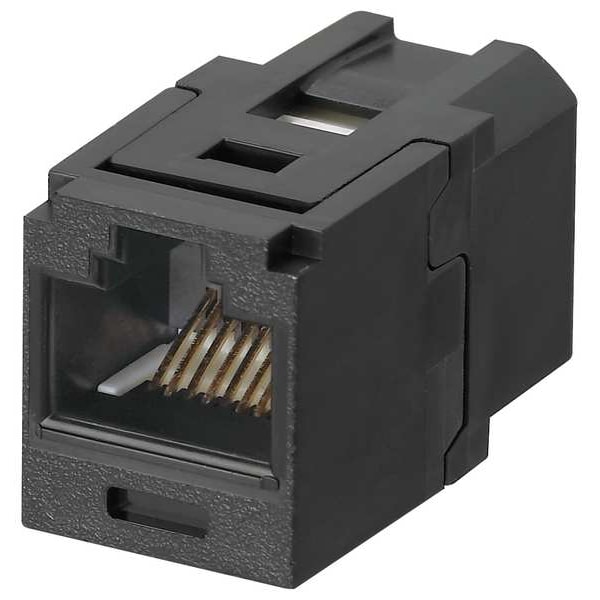 Panduit Coupler Module,RJ45,Cat6,Black (CC688BL) | Zoro