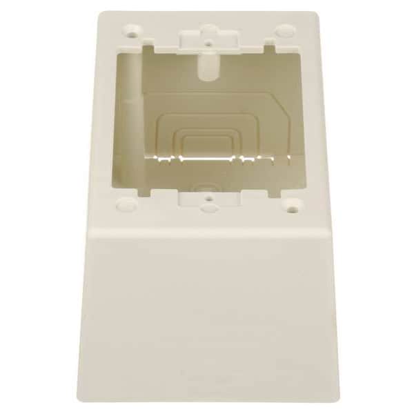 Panduit Junction Box, Gang Box Type, 1 Gang, PVC JBP1DIW | Zoro
