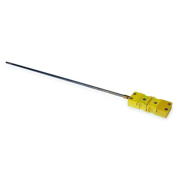 Tempco Thermocouple Probe, K, 24In, .125In Sheath MTA00804 | Zoro