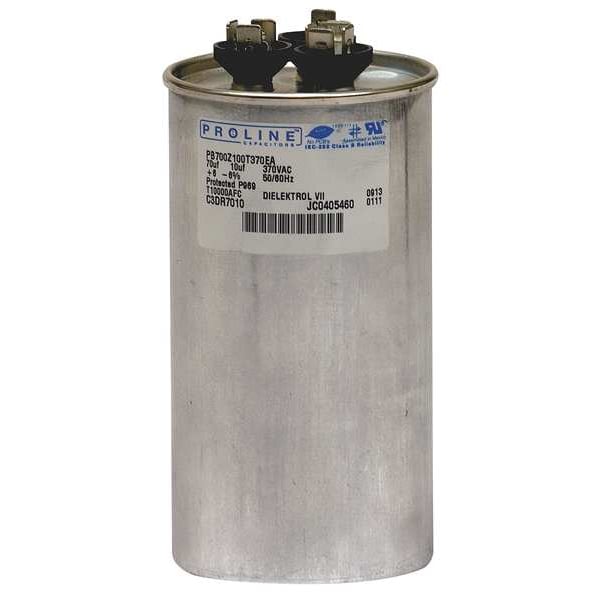 Pro-Line Motor Dual Run Cap, 55/5 MFD, 440V, Round PB550Z050T440EAGR ...