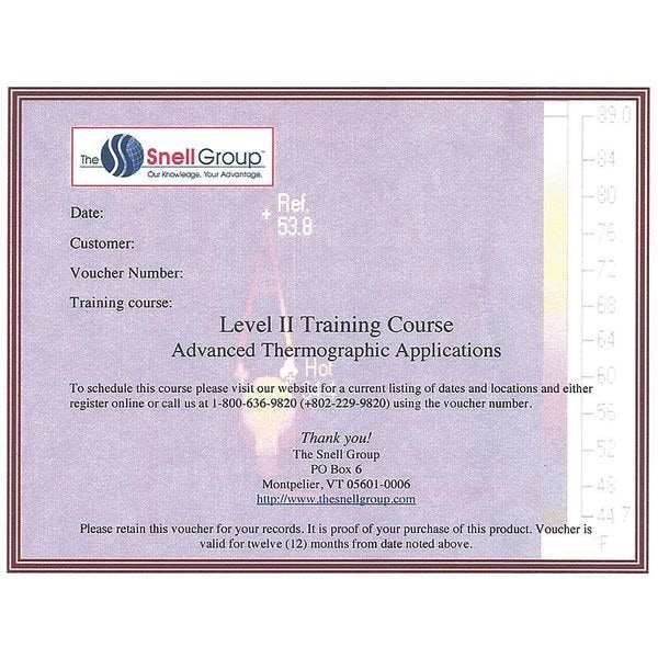 The Snell Group Level II Thermography Training SNELL-L2-PDM | Zoro
