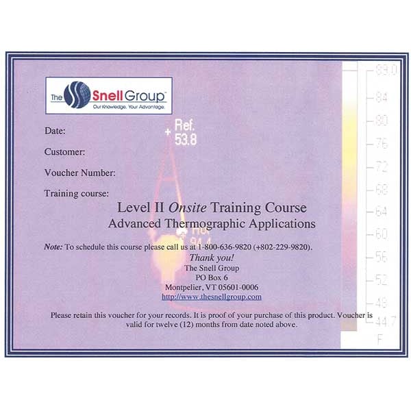 The Snell Group Level II Thermography Training, Onsite SNELL-L2-ON-PDM ...