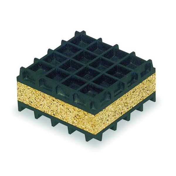 Mason Industries Pad, Anti Vibration, PK2 4C976 | Zoro