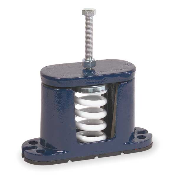 Mason Industries Floor Mount Vibration Isolator, Spring 5C133 | Zoro