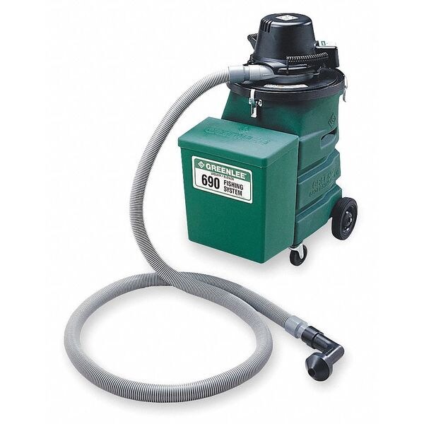 Greenlee Vacuum/Blower Power Fishing System, 11gal 690 | Zoro