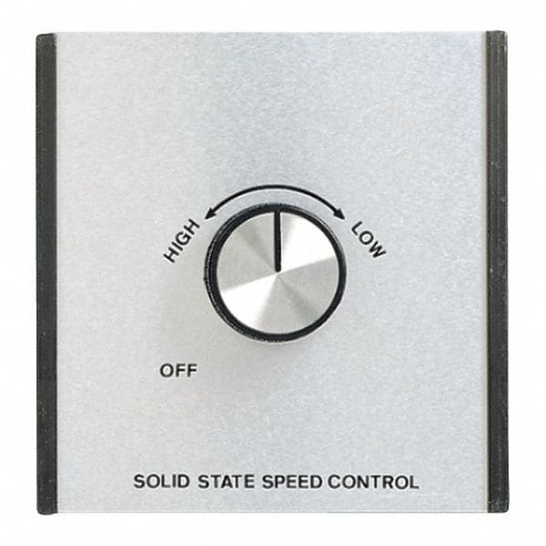 Hunter Fan Speed Rotary Wall Control, Brushed Steel 22394 | Zoro