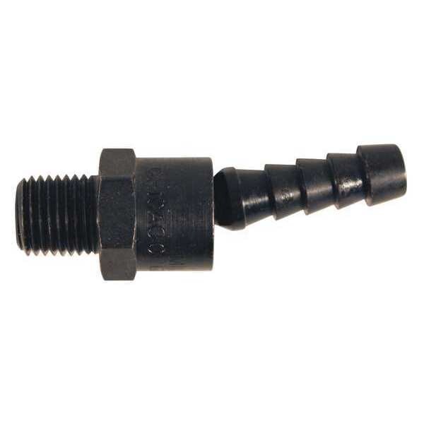 Milton Swivel Hose Fitting, 1/4" MNPT S-658 | Zoro