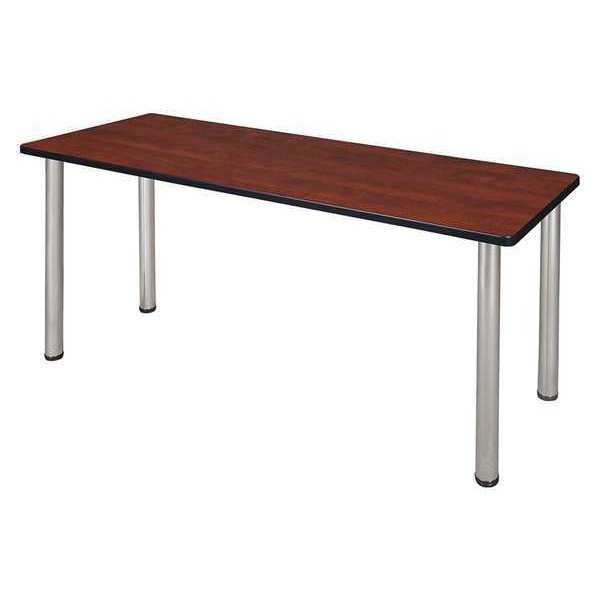 Kee Regency Kee 60 x 24 in. Training Seminar Table- Cherry Top, Chrome Legs MT6024CHBPCM | Zoro