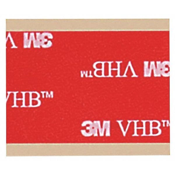 3M 3M 5962 VHB Tape 1" x 2", Black, 62 mil, 5PK 5962 | Zoro