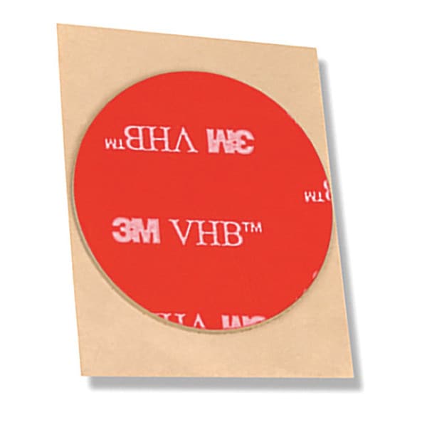 3M 3M 5962 VHB Tape 1" circle, Black, 62 mil, 250PK 5962 | Zoro