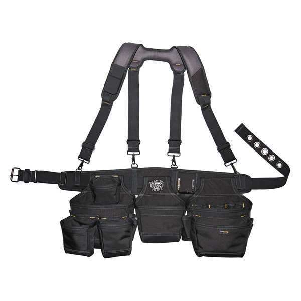 Deadon Tool Belt, Suspension Rig, Ballistic, 26", Ballistic Nylon, 19 ...
