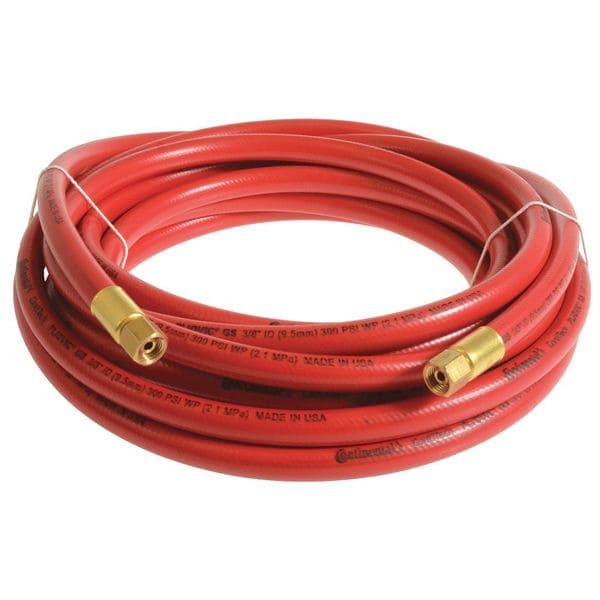 Continental 1/2" x 25 ft PVC Coupled Multipurpose Air Hose 300 psi RD PLR05030-25-41 | Zoro