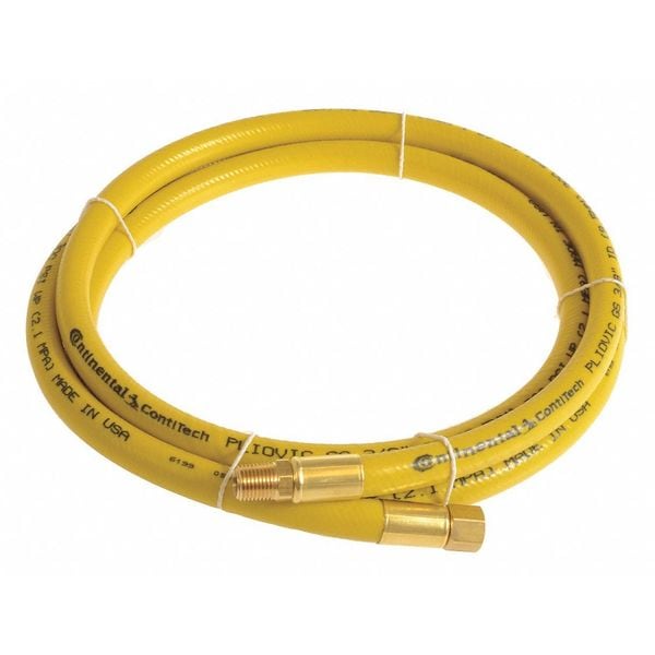 Continental Contitech 3/8" x 3 ft PVC Coupled Multipurpose Air Hose 300 ...