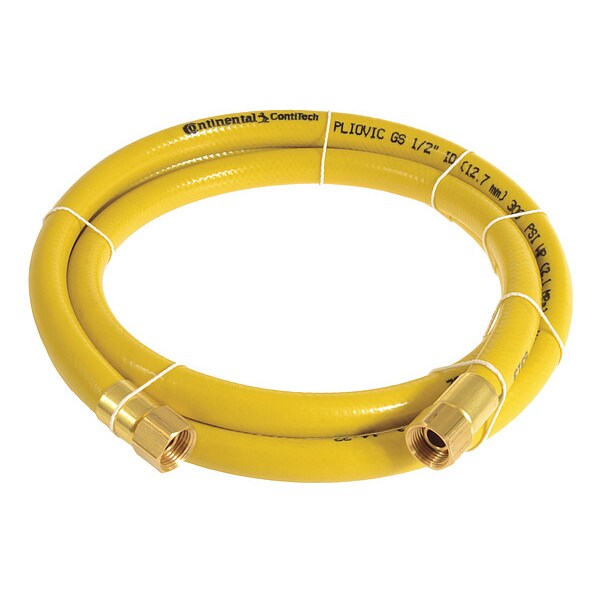 Continental Contitech 1/2" x 100 ft PVC Coupled Multipurpose Air Hose ...