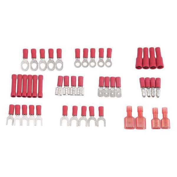 Gardner Bender Wire Terminal Kit, 18 AWG, Red, 46 PK TK-1822 | Zoro