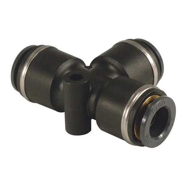 Smc DOT Fitting, Union Tee, Tube 1/4" 3/8" KV2T07-11 | Zoro