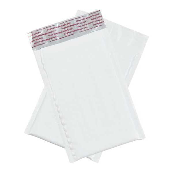 Partners Brand Bubble Lined Poly Mailers, 4" x 8", White, 25/Case ...