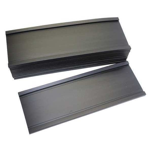 Magna Visual Magnetic Data Card Holders, 2"x6", PK10 MCH-2-6-0P | Zoro