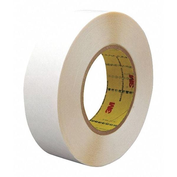 3M 3M™ 9579 Double Sided Film Tape, 9.0 Mil, 1" x 36 yds., White, 2 ...