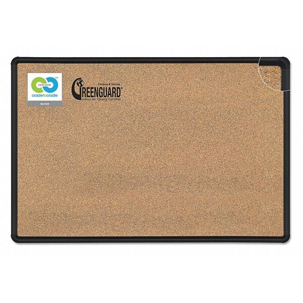 Best-Rite Eco Tack Board 2x3', Black 300PB-T1 | Zoro