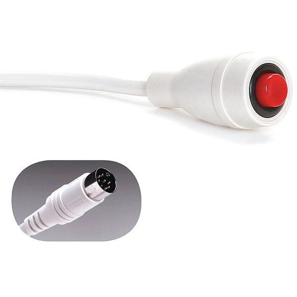 Crest Healthcare Call Cord, Jeron 8 Pin DIN 117738-12 | Zoro