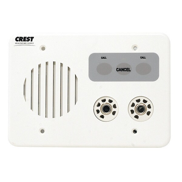 Crest Healthcare Dual Patient Station, For Executone CCP2S-W43C | Zoro